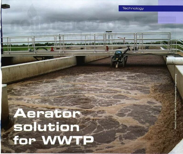 Aerator solution for WWTP - KEE Process
